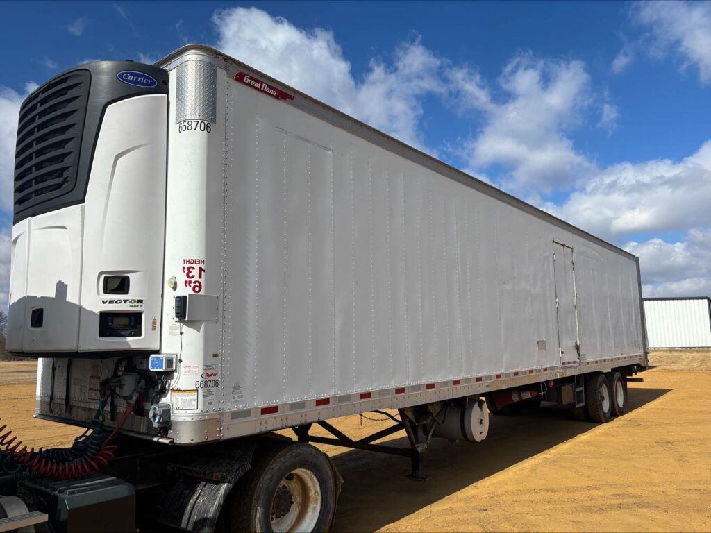 53 ft Great Dane Reefer Trailer for Sale | Air Ride Refrigerated Unit